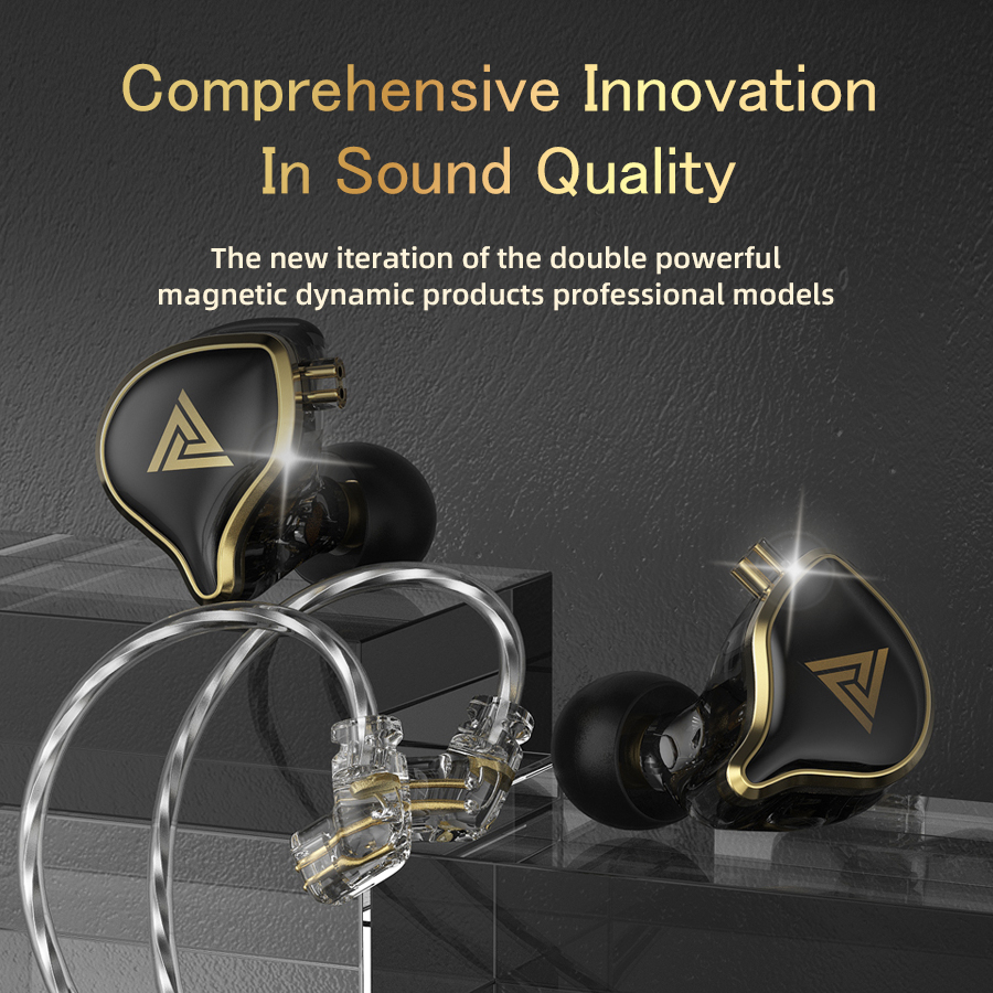 Qkz ZXD/Ak6 Ares 1 Dynamic Wired Earphones Bass Earbuds with Mic Noise ...