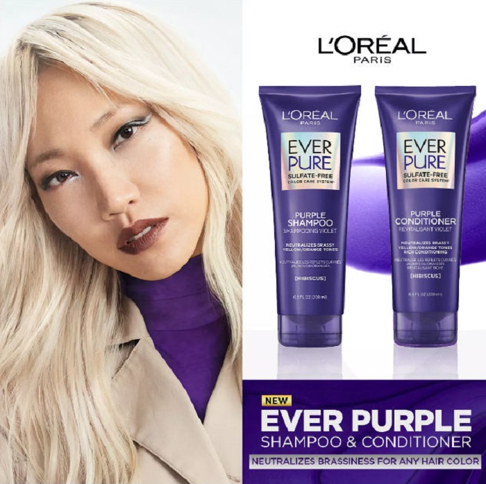 LOreal Paris Ever Pure Purple Shampoo (200mL) - Hair Care, Hair ...