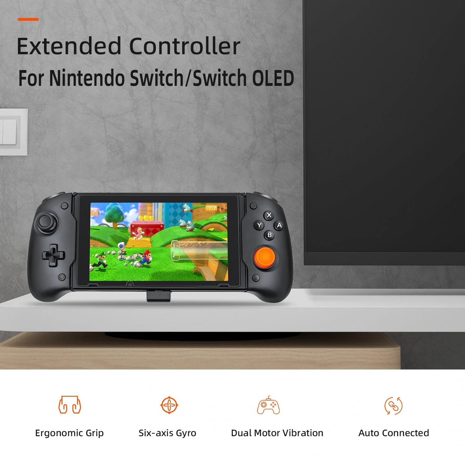 Dobe Nintendo Switch Standard & OLED Gamepad Console Joy-Con ...