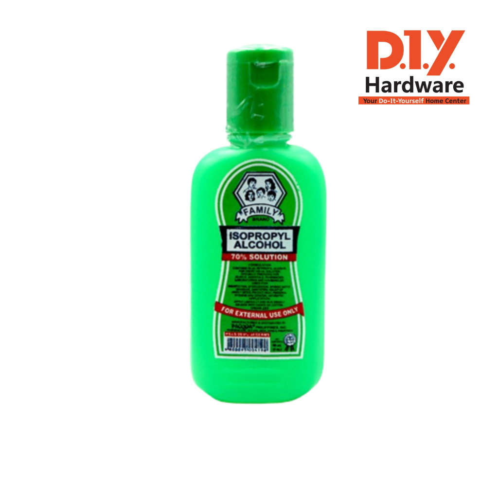 Family Antiseptic Disinfectant Isopropyl Rubbing Alcohol 70% 60mL ...
