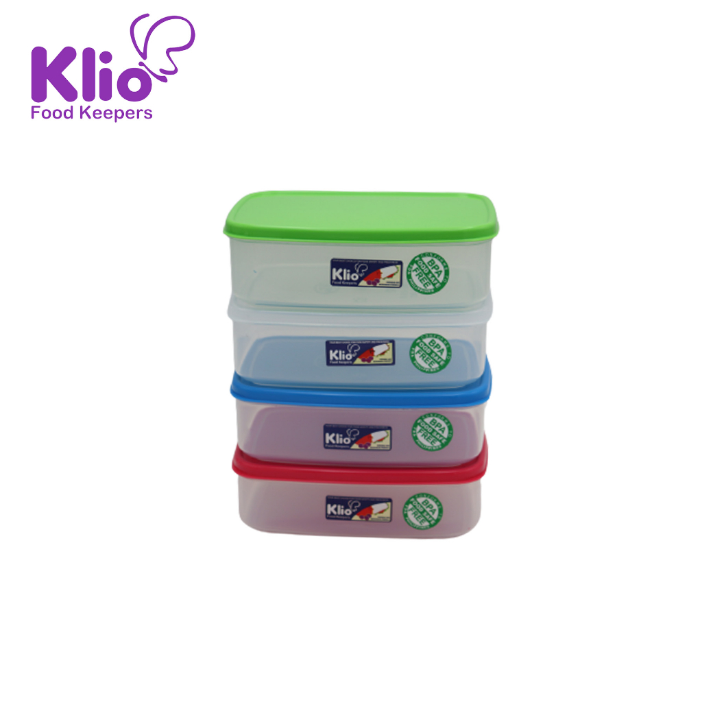KLIO KL-FK02 FOOD KEEPER /FOOD CONTAINER MEDIUM 177x127x58mm | Shopee Philippines
