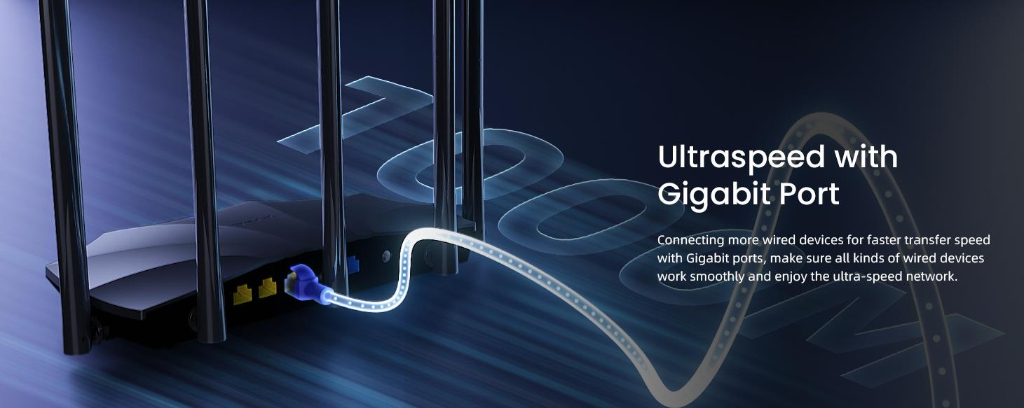 Tenda RX2 Pro AX1500 Wifi 6 Dual Band Gigabit Wireless AX Router | AP | Range Extender | WISP ...