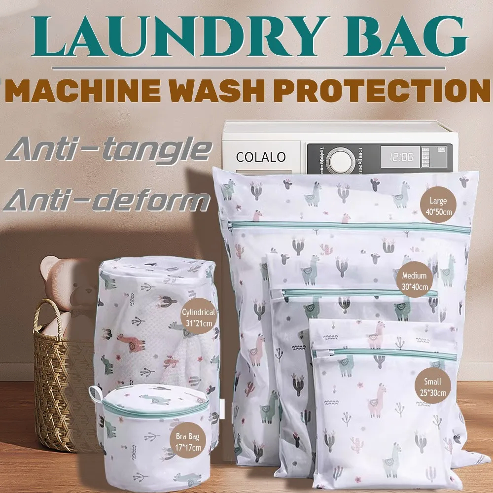 Washing Machines Durable Mesh Laundry Bags Washing Bag With Zip Washing ...