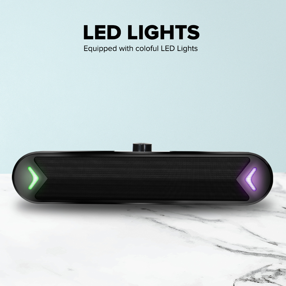 Tylex XM39 LED Soundbar Speaker with Built-In Microphone Interface/3 ...