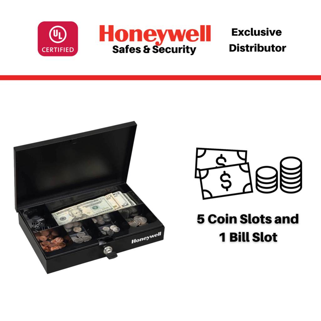 Honeywell Safe 6212 Low Profile Steel Security Cash Box | Shopee ...
