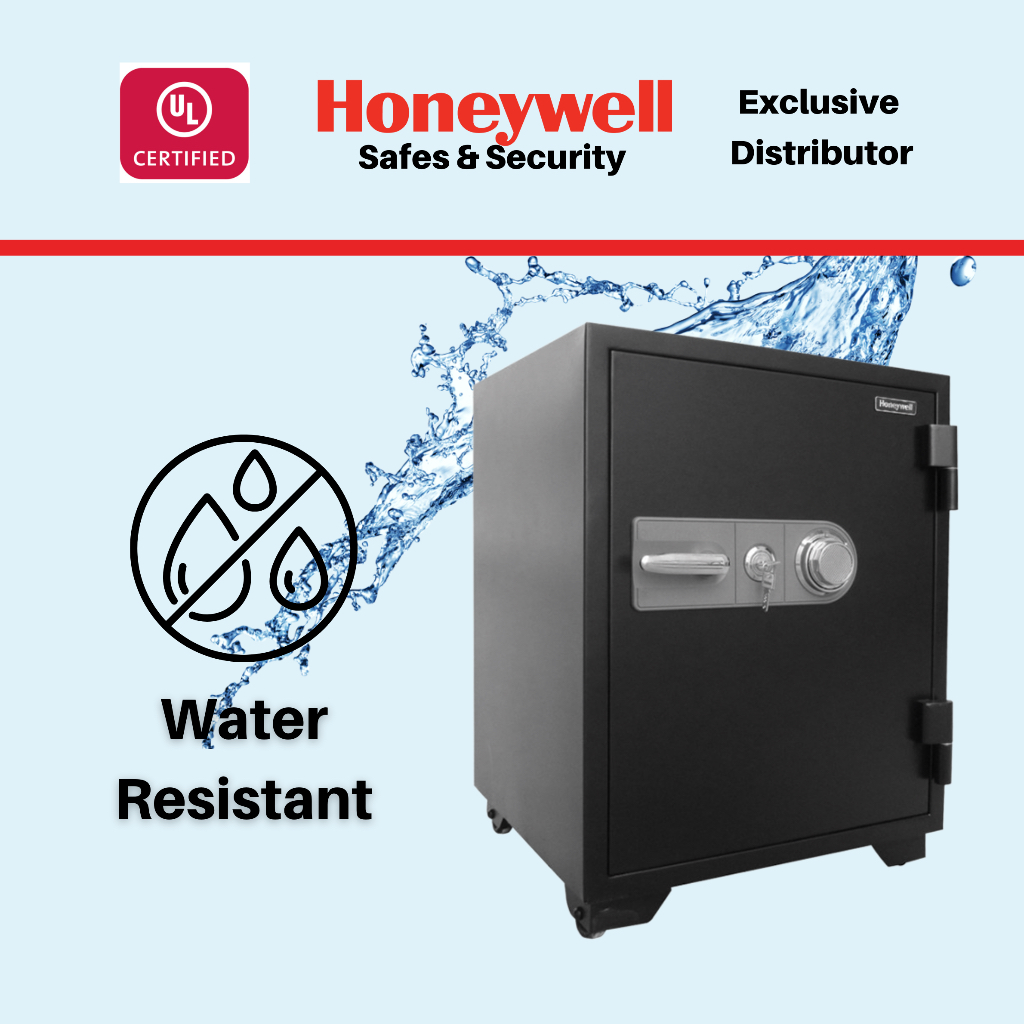 Honeywell Safe 2108 Combination Steel Fire & Security Safe Cash Vault ...
