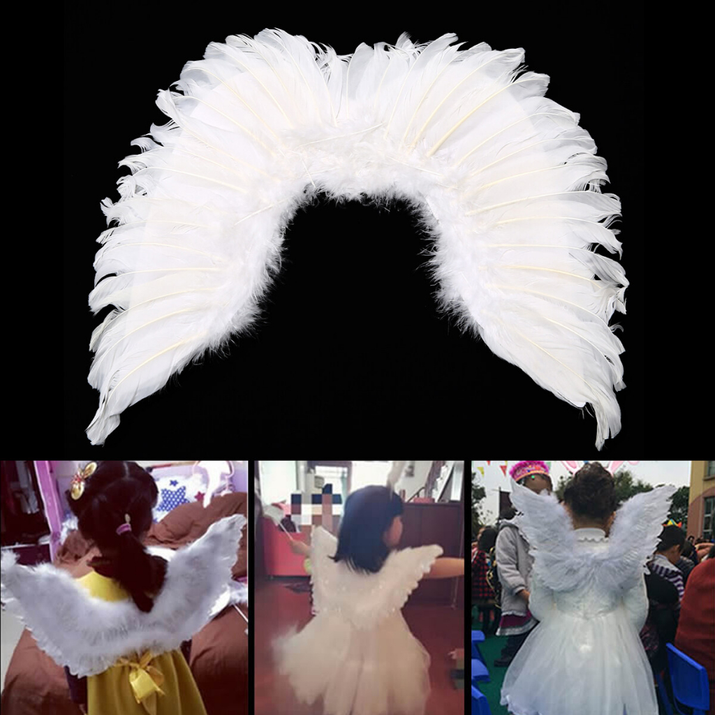 HNB Halloween Angel Wings Props Adult Flower Girl Catwalk Devil Wings ...