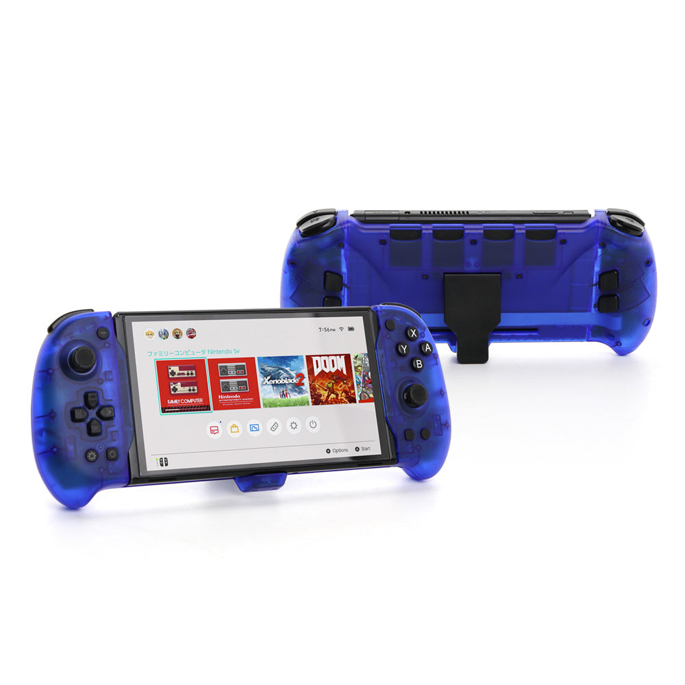 Dobe Eggshell Controller for Switch/Switch OLED (Transparent Blue) (TNS ...