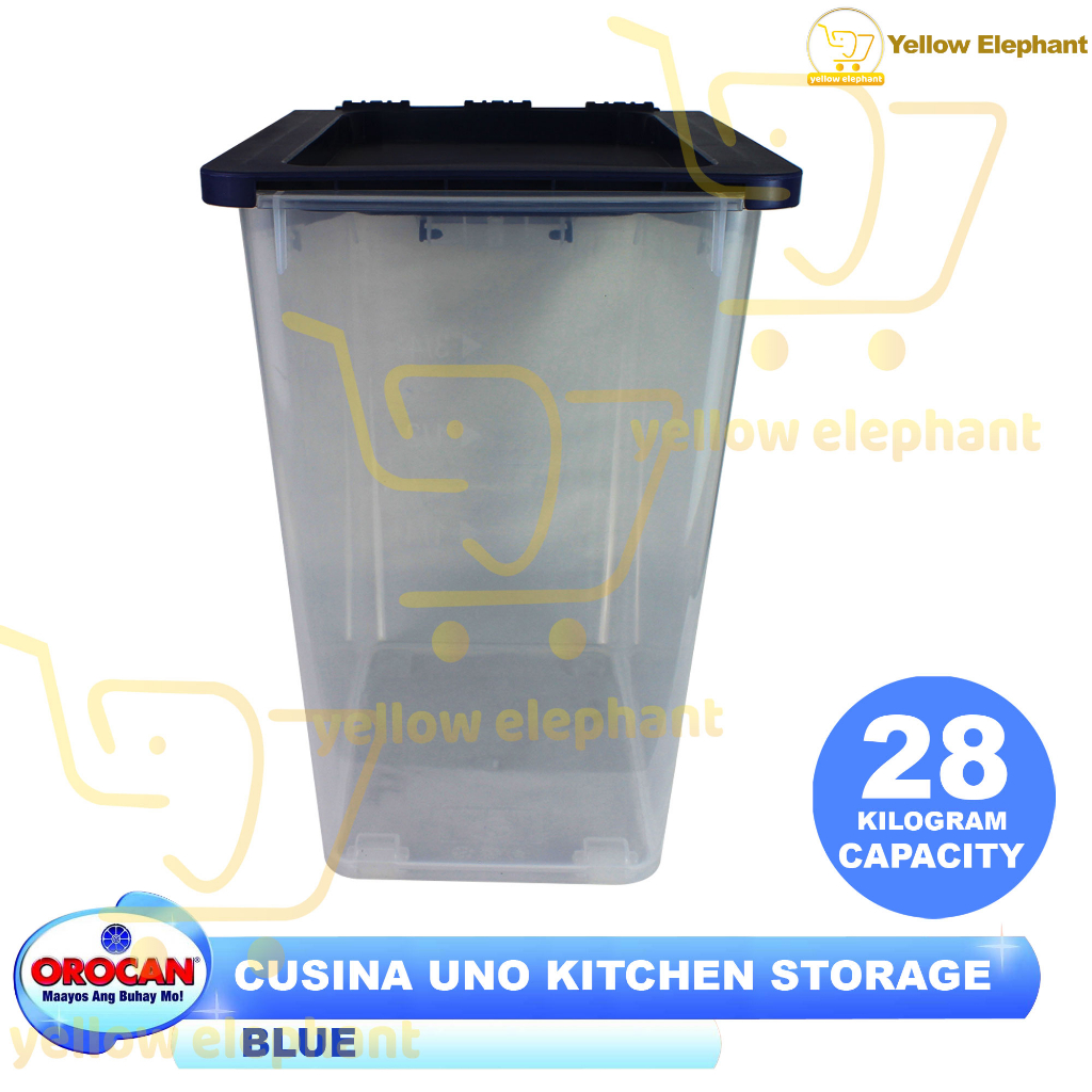 Orocan Kitchen Storage / Food Dispenser Cusina Uno 28 KG | Shopee ...