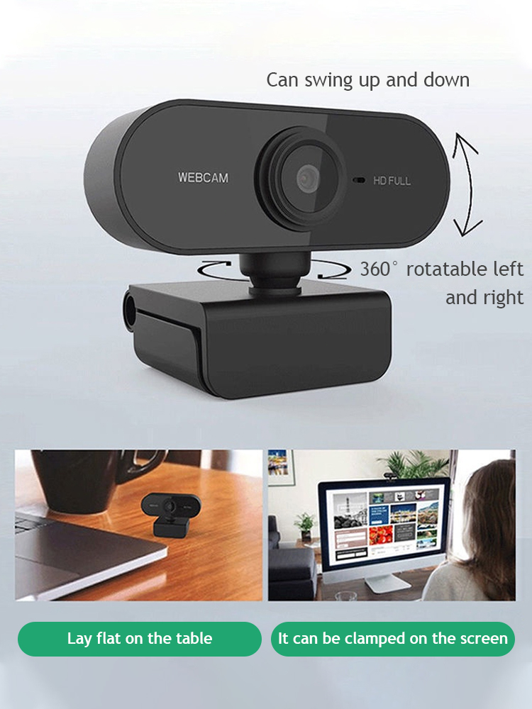 ICON USB Webcam Laptop Computer cam 2K/ 1080P/ 720P Wireless Full HD ...