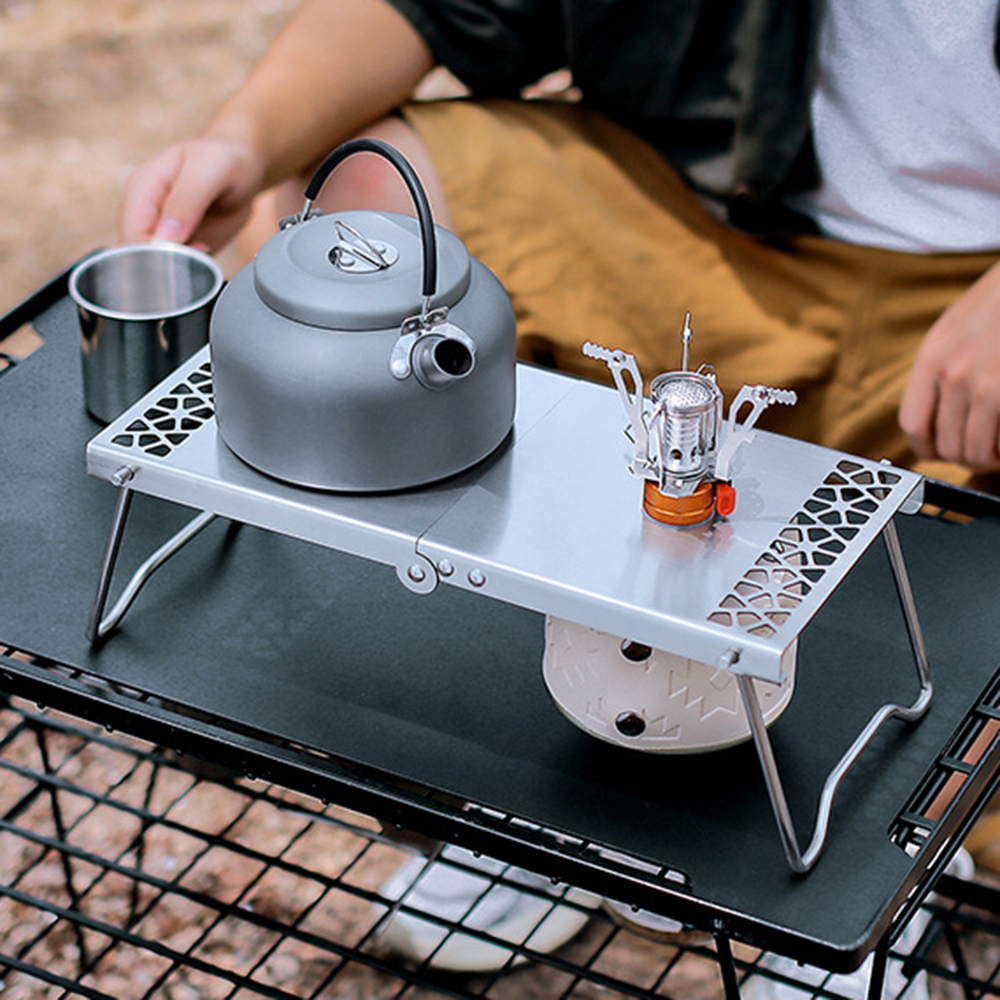[IN STOCK] Outdoor Folding Camp Stove Stand Cooking Station Table for ...