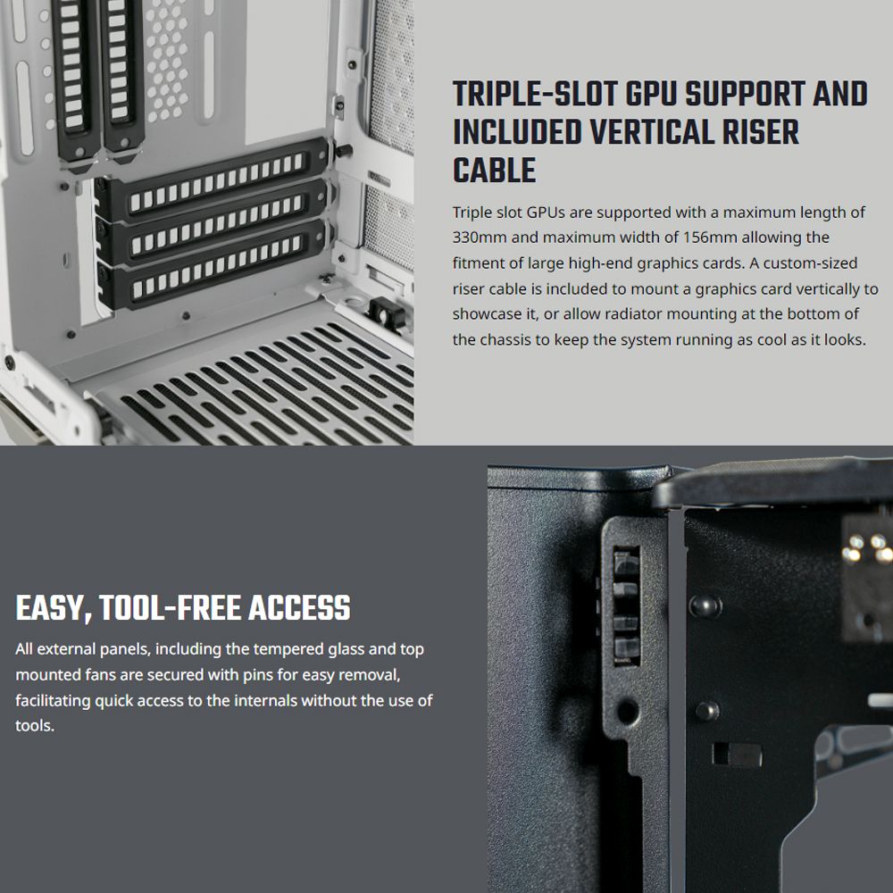 EasyPC| Coolermaster Master NR200P Mini ITX Tempered Glass Gaming PC ...