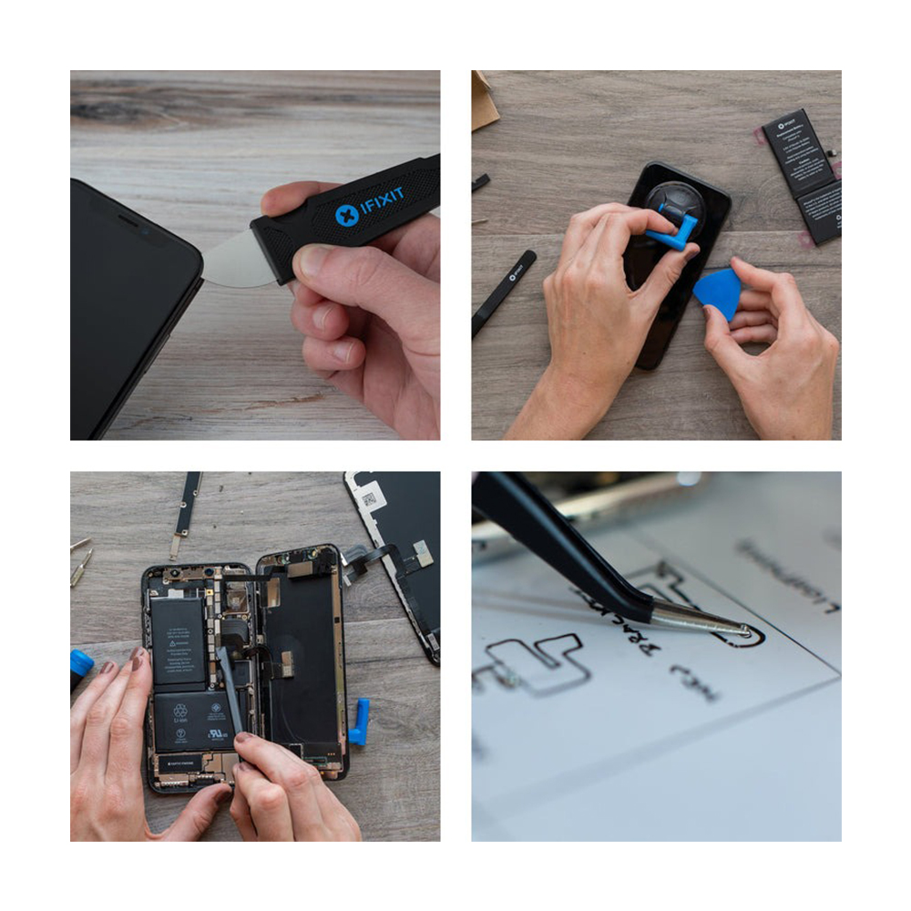 iFixit Electronics Tool Kit with 16 Precision Screwdriver Bits for ...