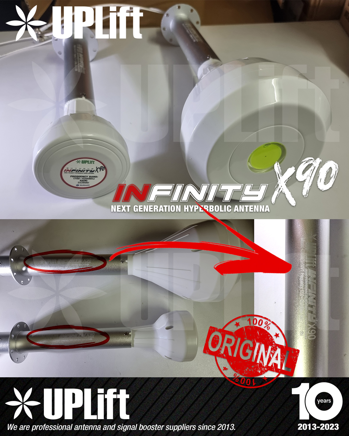 UPLift SkyWave Next-Generation Giant Hyperbolic Infinity X90 Largest ...