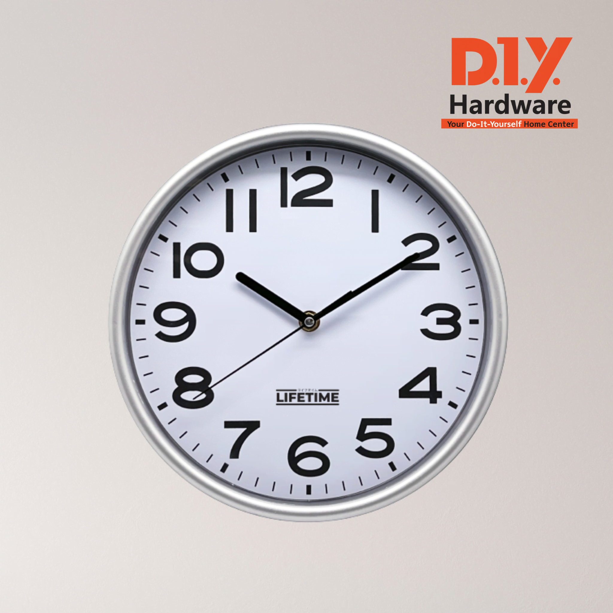 Lifetime 6251 Round Modern Wall Clock 10" | Shopee Philippines