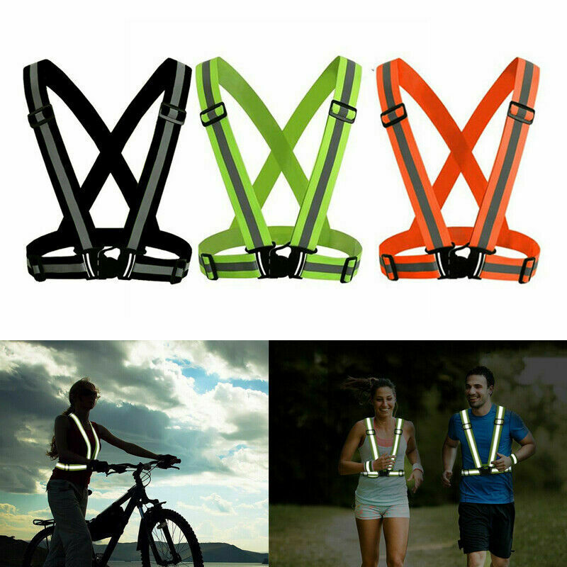 High Visibility Adjustable Reflective Vest Security Vest Safety Vest ...