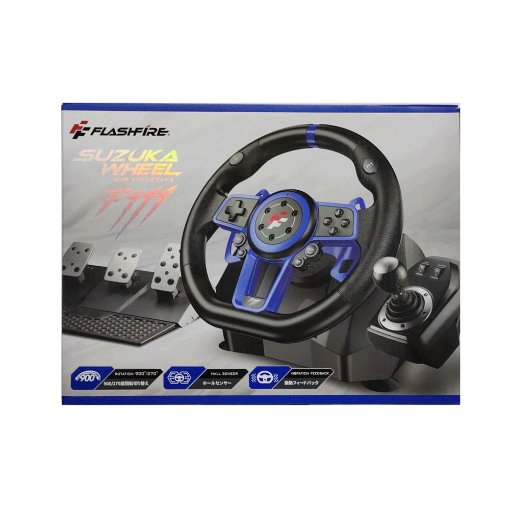 FlashFire Suzuka Premium Racing Wheel For NSW PS4 PS5 PC | Shopee ...