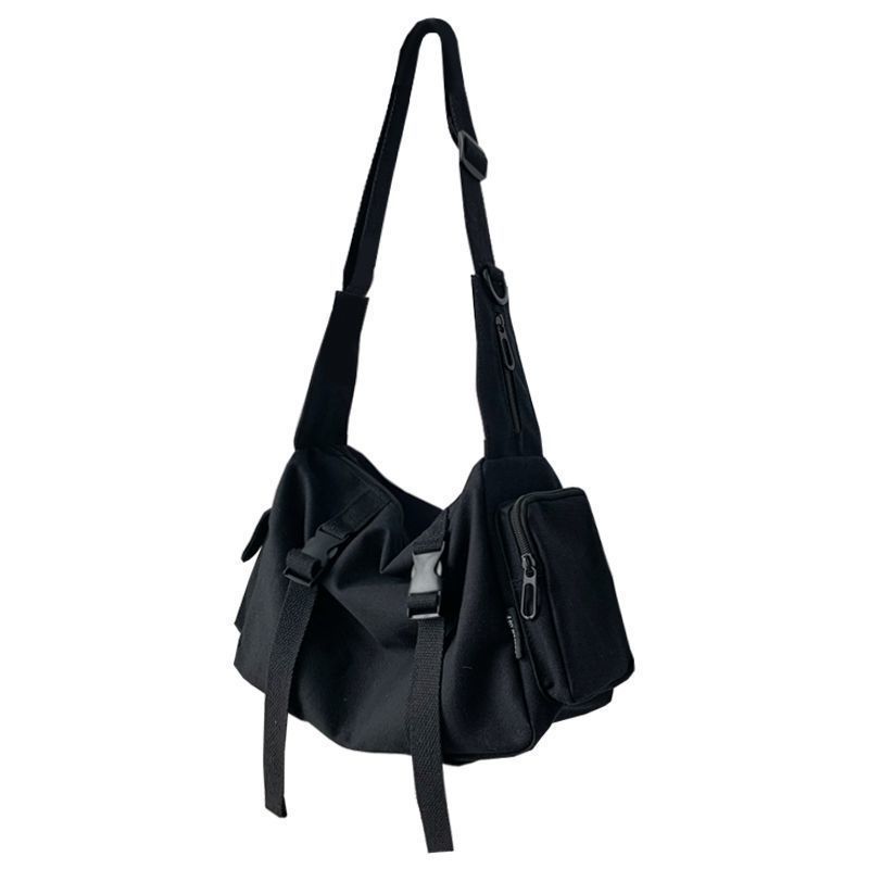 JH Japanese Harajuku Canvas Sling Bag Sports Hip-hop Bags For Women Men ...