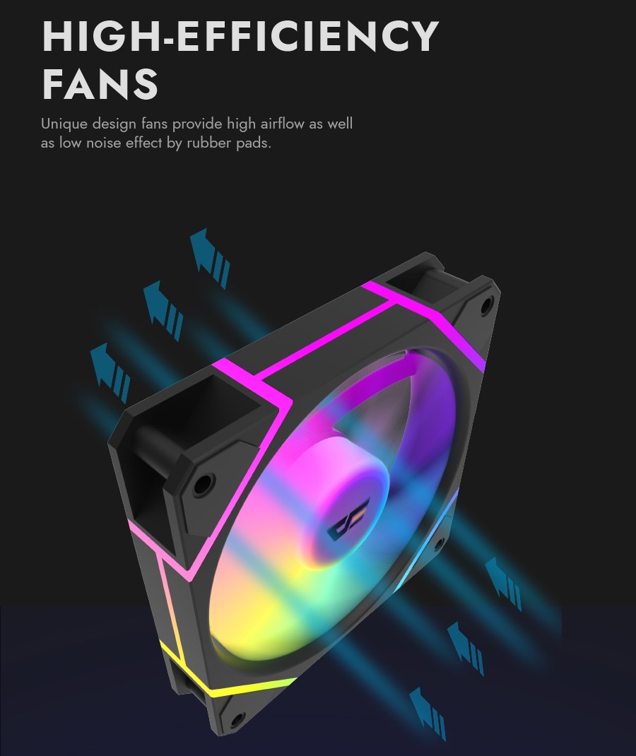 Itw | Darkflash DM12F ARGB 3 in 1 Cooling Fan (Black | White) | Shopee ...