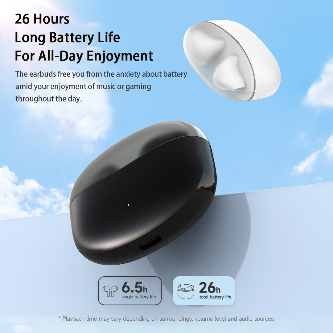 X2S Headphone Bluetooth 5.3 / IP54/ USB-Type C/Music Playback 24h ...