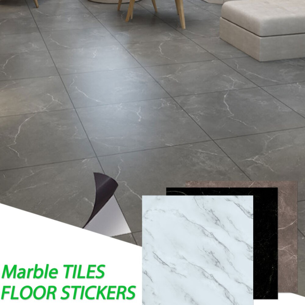 91*15cm Marble Vinyl Tiles Floor Self Adhesive Waterproof PVC Floor ...