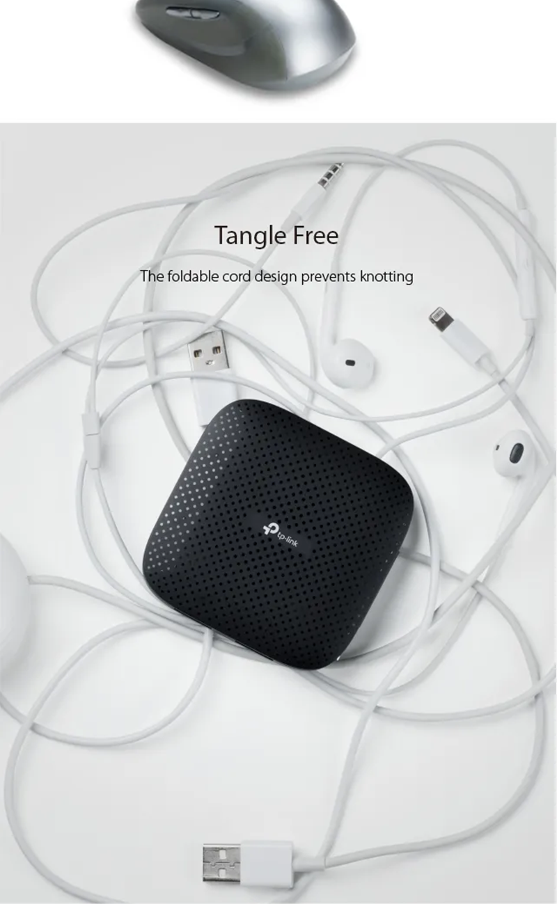 TP-Link | UH400 | 4-Port | Compact | Portable | Tangle Free | USB 3.0 ...