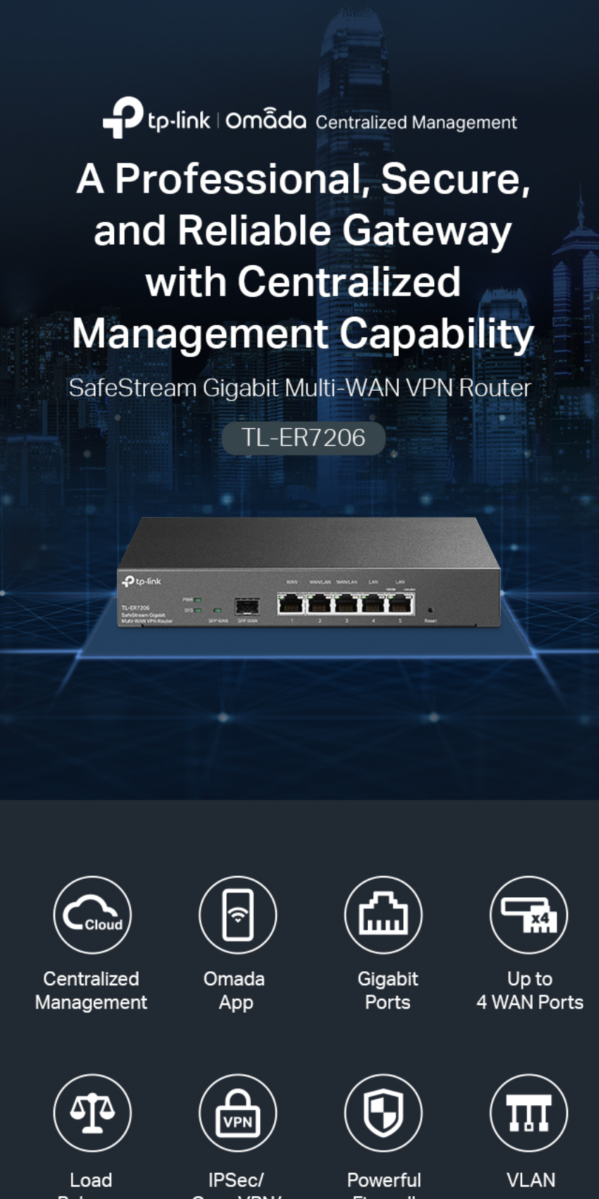 TP-Link | ER7206 | TL-ER7206 | Omada | Gigabit | VPN | Router | Shopee ...