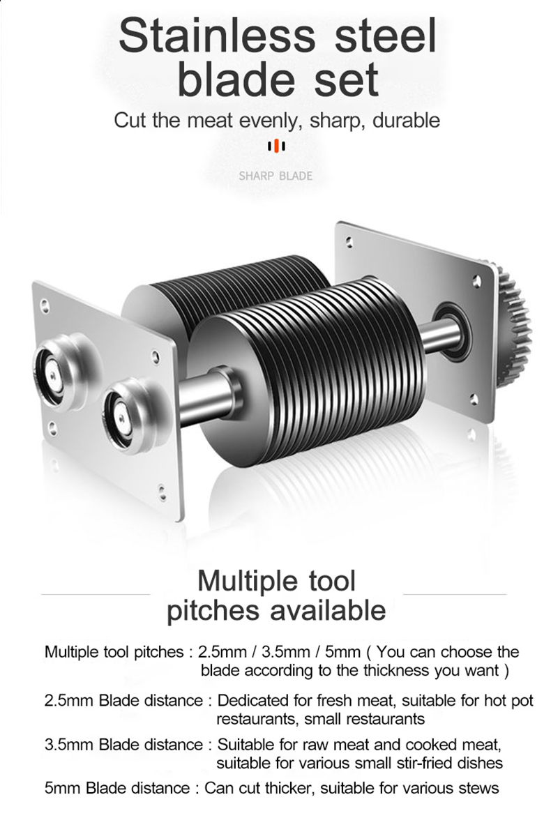 full-automatic meat cutting machine Multi-functional fresh meat dicing ...