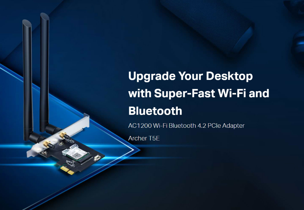 TP-Link Archer T5E AC1200 Dual Band 867MBPS Wi-Fi Bluetooth 4.2 Broad ...