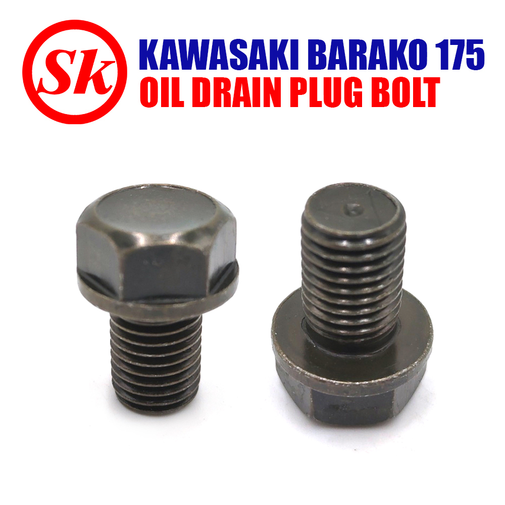 SK Oil Drain Plug Bolt For Kawasaki Barako 175 | Shopee Philippines