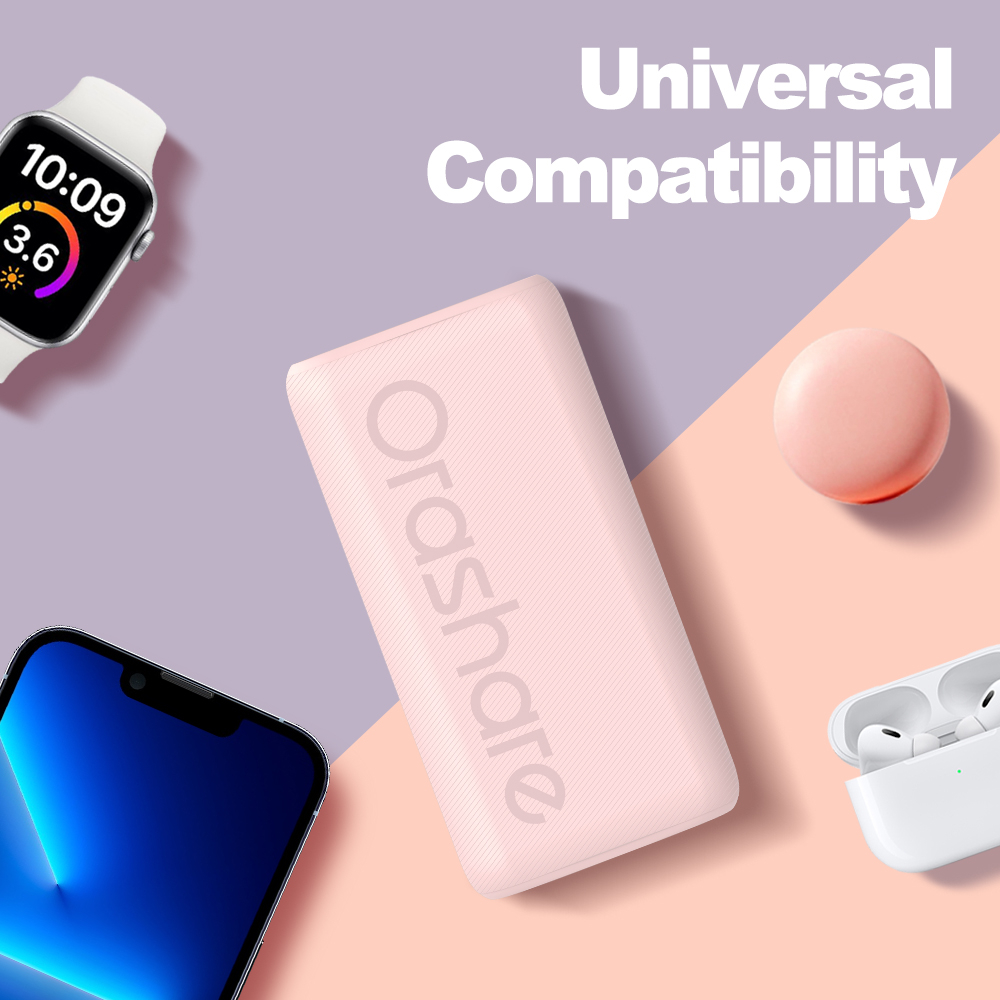 Orashare O20Pro Powerbank 20000mAh Stylish PD20W Fast Charge Dual USB ...