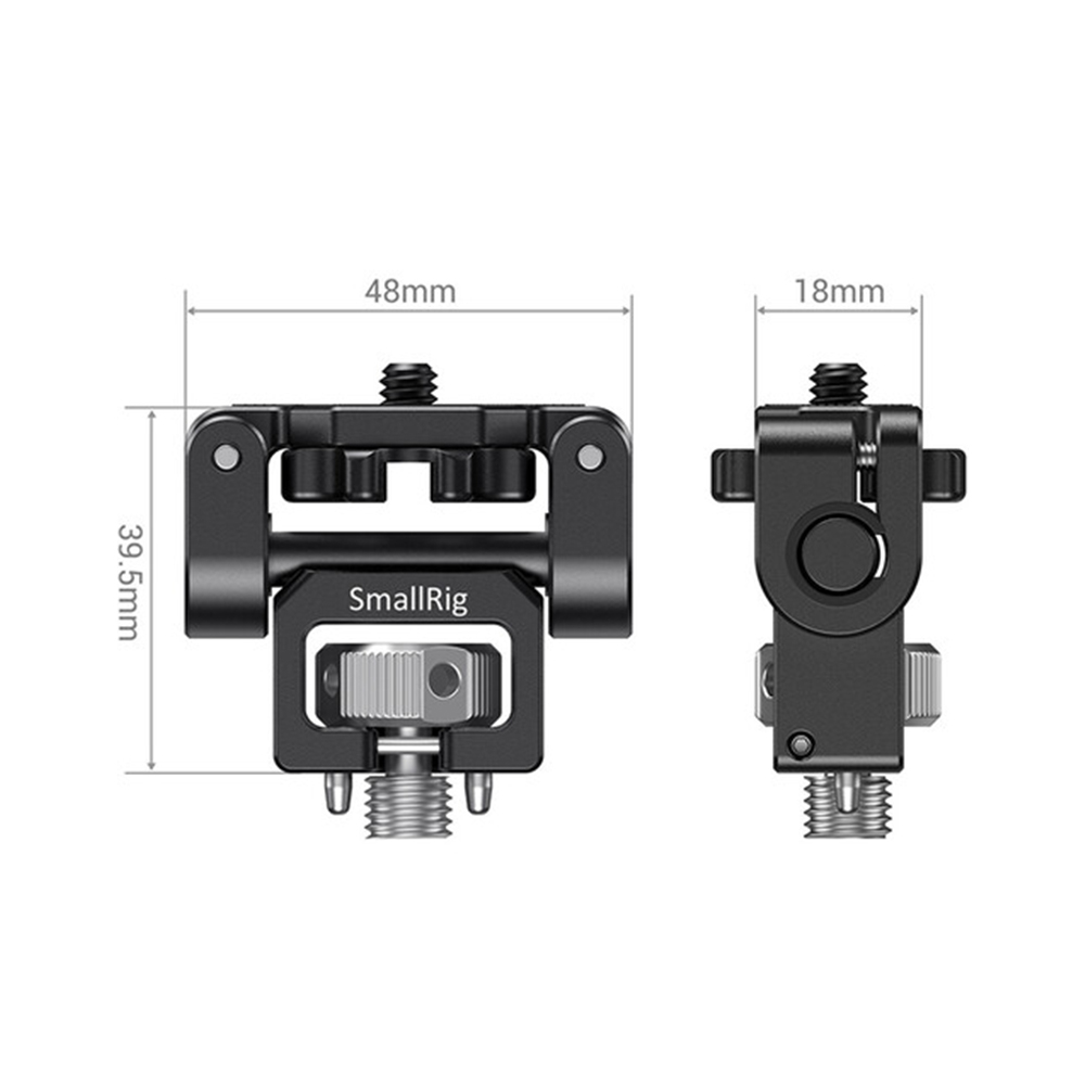 SmallRig Articulating Monitor Mount w/ 3/8"-16 ARRI Anti-Twist Pins, 1 ...