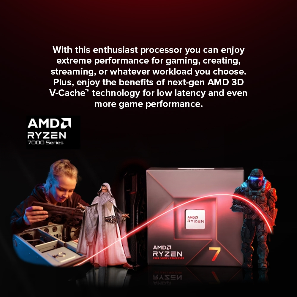 EasyPC| AMD RYZEN 9 7900X3D and RYZEN 9 7900X 5.6GHz AM5 DDR5 Desktop ...