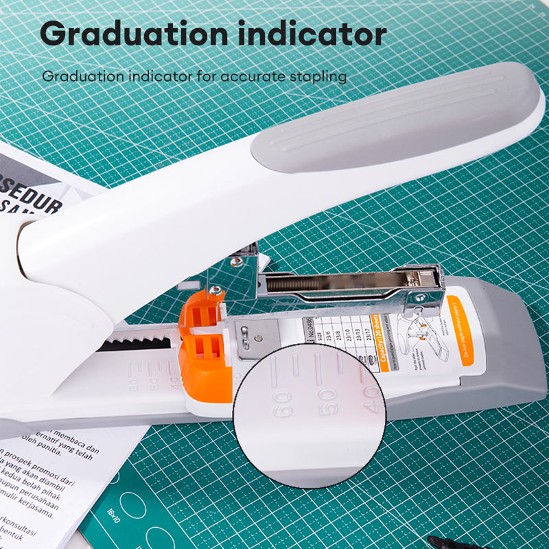 Deli Stapler Heavy Duty 120 Sheets Book Binding Gun Tacker Large ...