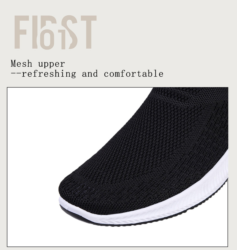 HANKINS Men's Running Shoes Fashion Rubber Soft Sole Sports Shoes ...