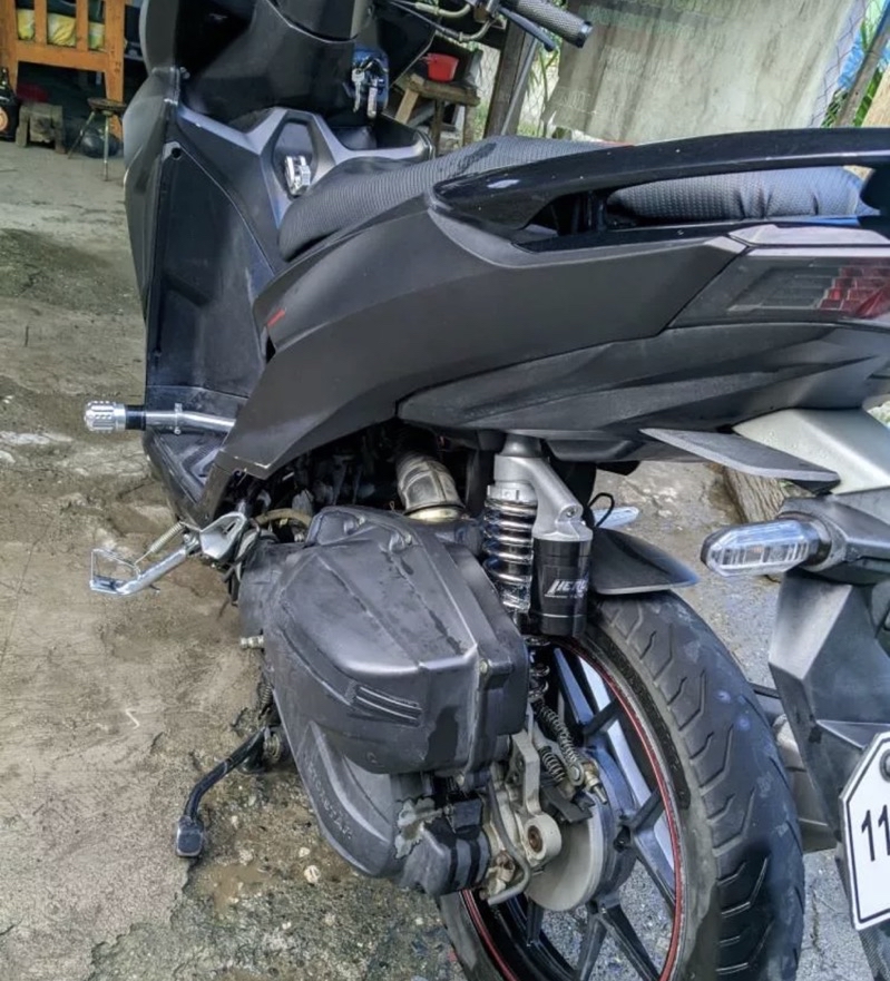 Motorcycle Rear Shock With Cap 300mm mio sporty.honda beat.mio fino.mio ...