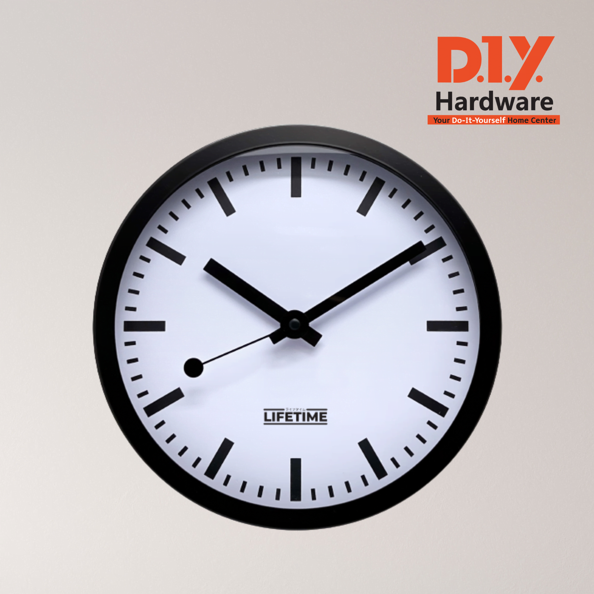 LIFETIME Round Modern Wall Clock 6048 10" | Shopee Philippines