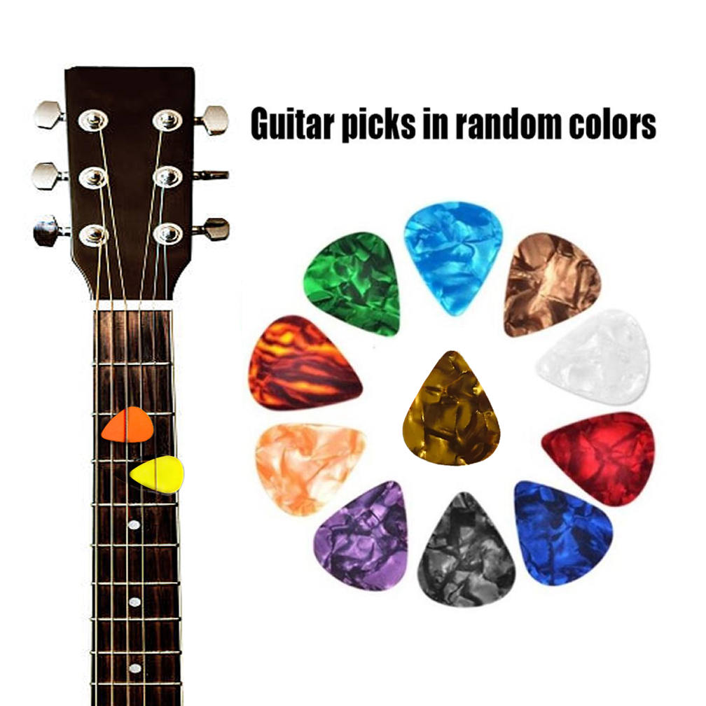 RIXTON Guitar Random Picks Plectrum Celluloid Electric Smooth Guitar ...