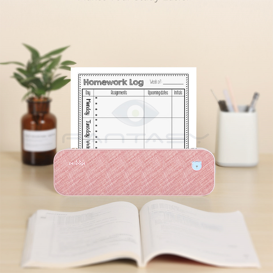 Peripage A40 200DPI Portable A4 Printer Mini Inkless Thermal Paper ...