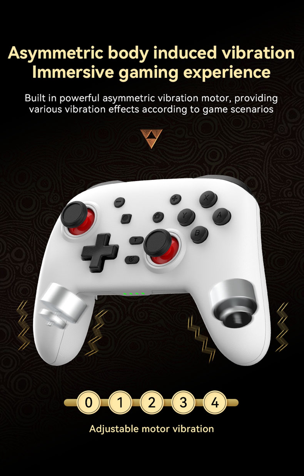 Ovleng S07 Wireless Gamepad Gaming Controller Compatible With Ps 4, Ps ...