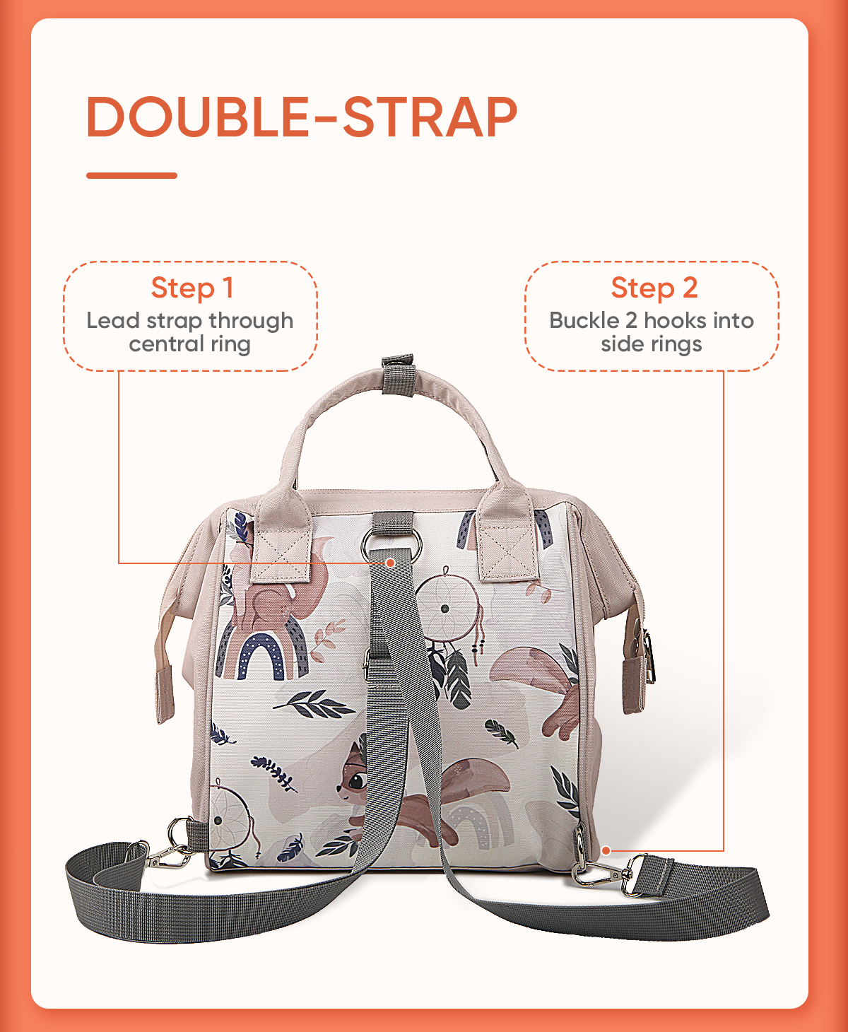 Yoboo Waterproof Shoulder Diaper Bag for Maternity & Newborn Baby Mommy ...