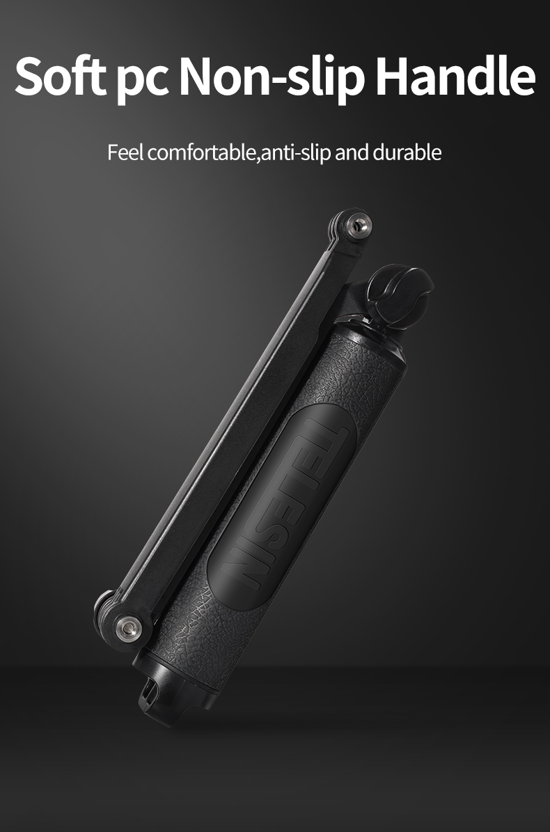 TELESIN 3-Way Multifunctional Monopod/Tripod Pole w/ Floater for Action ...