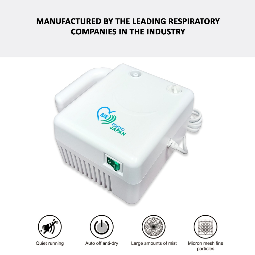 Indoplas Elite Compact Nebulizer (w/ complete accessories) | Shopee ...