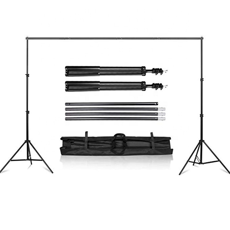 300cm x 300cm* 4 clips /10ft x 10ft Heavy Duty Background Stand ...