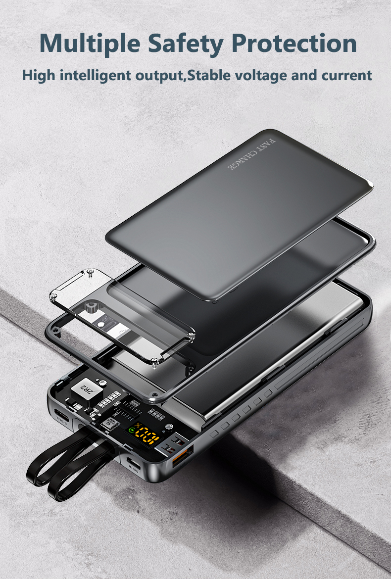 MERLIN Solar powerbank original for iphone 20000mah 50000mah 100000mah ...