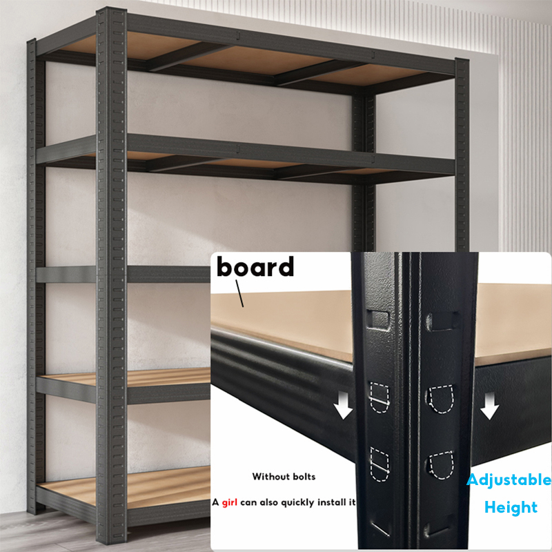 4/5/6 Layers Boltless Steel Rack Heavy Duty Rack Stainless Shelves ...