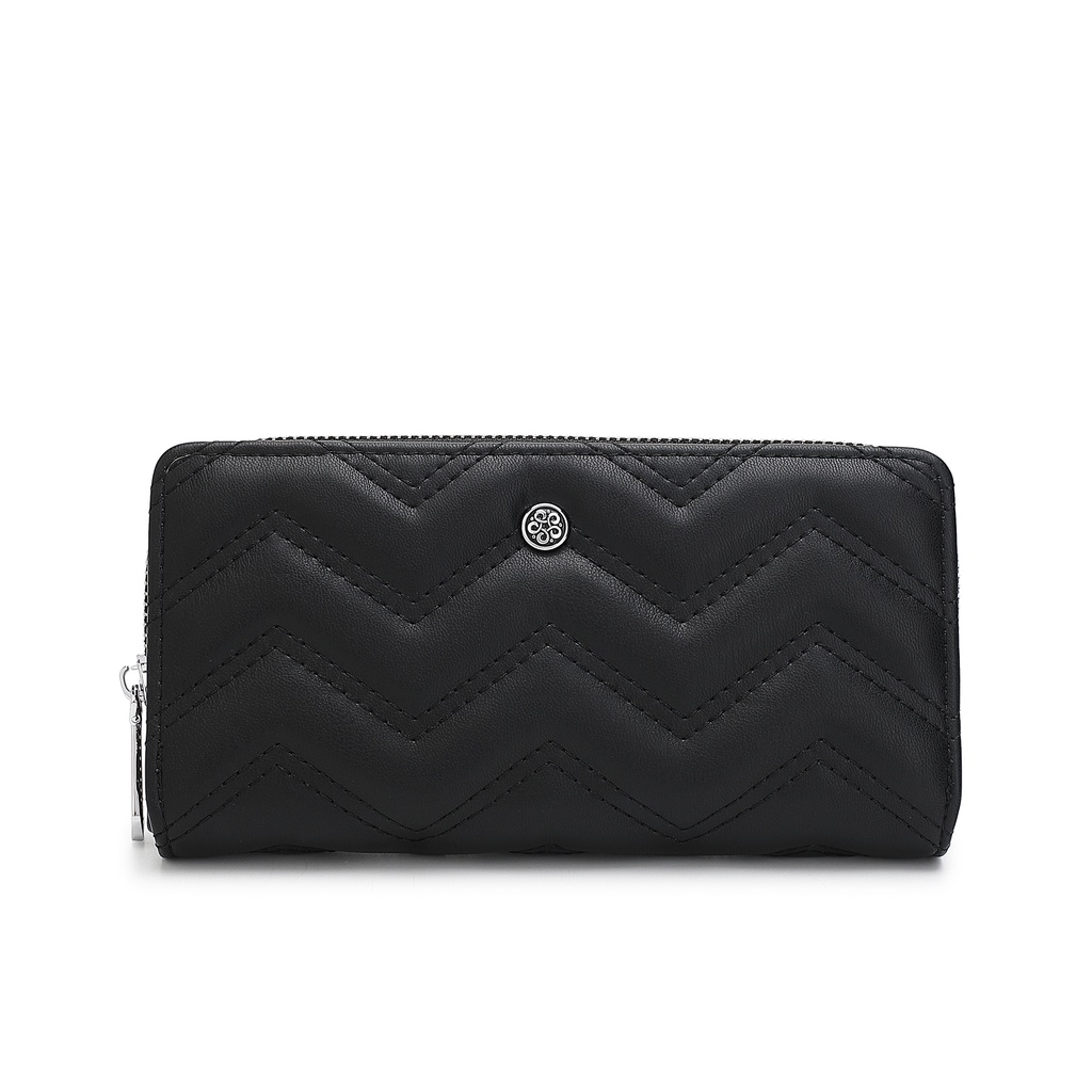 WILD CHANNEL Quilted Ladies RFID Long Purse NP 039 Multi Color | Shopee ...