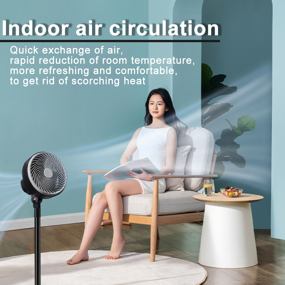 OOKAS Air Circulation Fan Electric Fan Stand 14/16 Inch Strong Wind ...