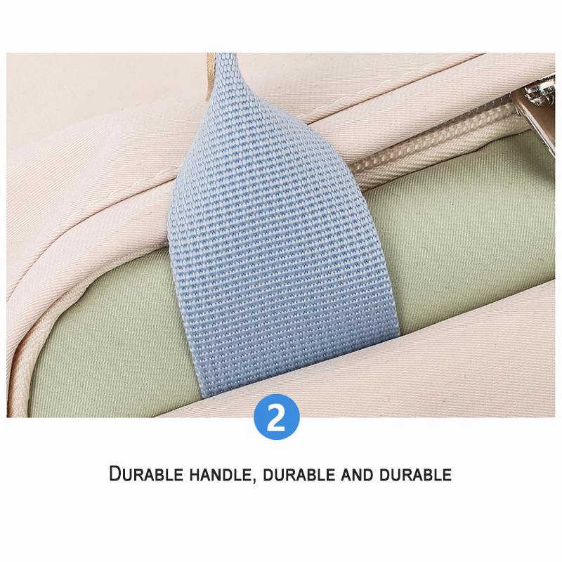MYD doughnut style nylon school backpack korean large capacity laptop ...