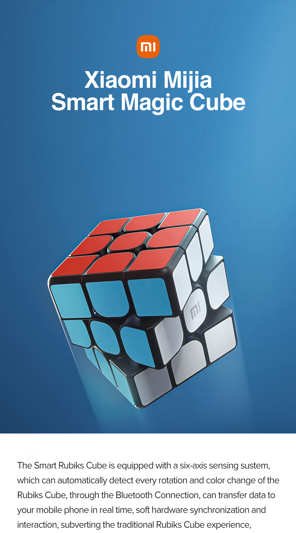 Xiaomi Mijia Smart Magic Cube APP Control Educational Toy Puzzle 3D ...